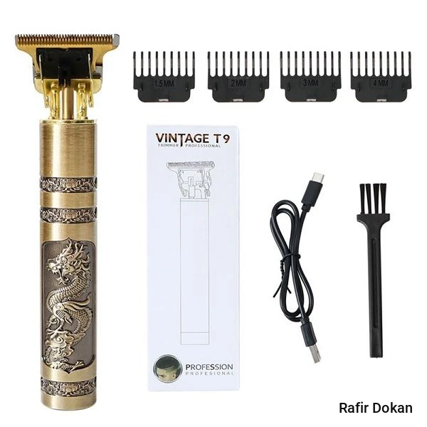 Rechargeable Vintage T9 Hair Cutting Machine Hair Trimmer